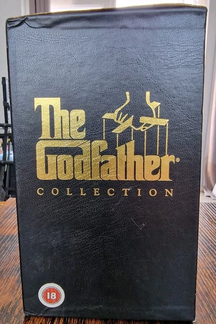 THE GODFATHER COLLECTION Trilogy Box Set VHS Video 2001 Cert 18 £3.00 ...