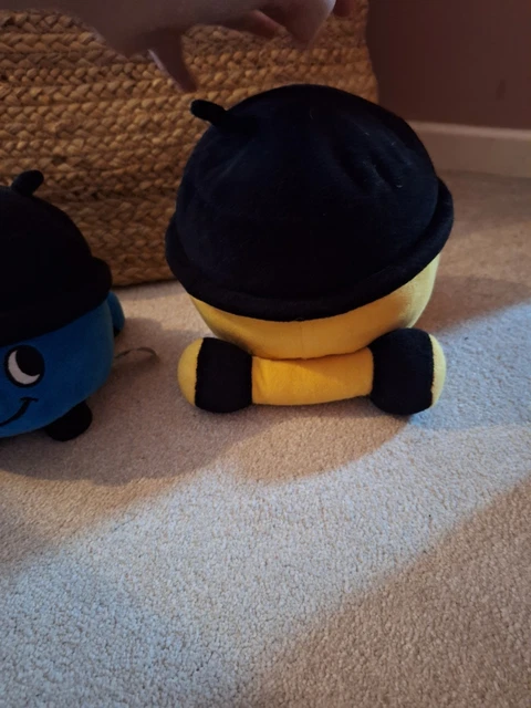 HUGGABLE HENRY YELLOW Soft Plush Toy - Vacuum Hoover **RARE ...