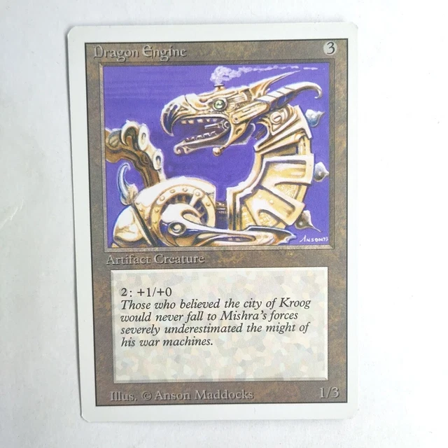 DRAGON ENGINE (REVISED Rare, English 1994) MTG NM $3.49 - PicClick CA