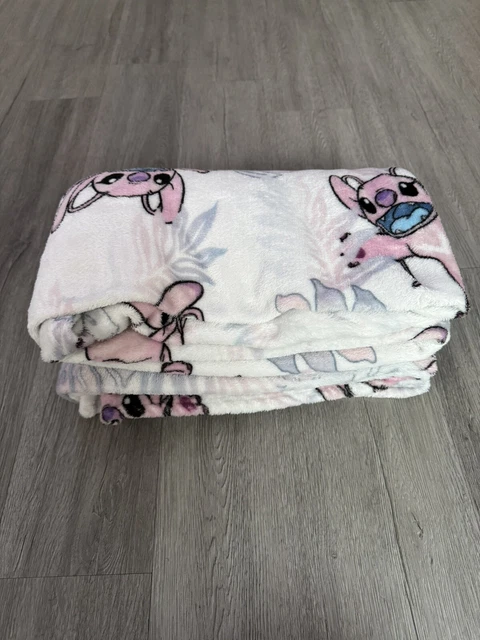 DISNEY PRIMARK ANGEL (from Lilo & Stitch) X Large Fleece Blanket 220cm ...