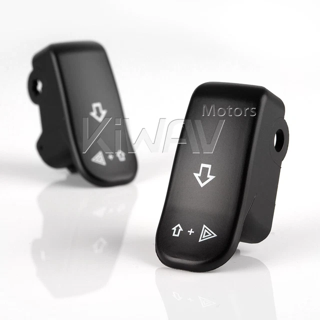 KIWAV TURN SIGNAL switch extension extender Cap Black (ABS) for '96-'11 ...