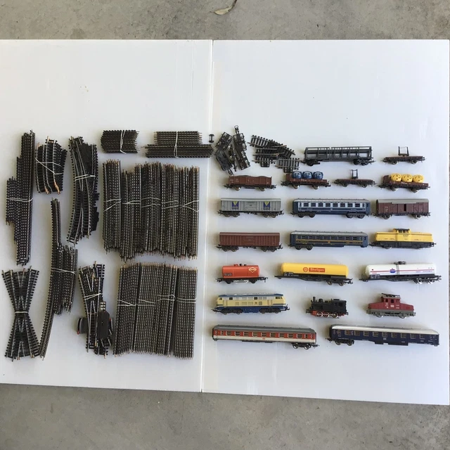 LIMA TRAIN CARRIAGE Truck Track Bundle Railway Model Hobby WELL Over ...