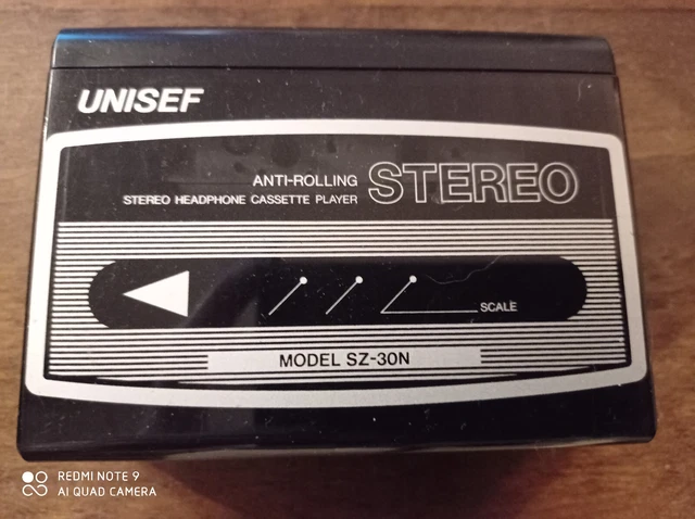 UNISEF STEREO PERSONAL Cassette Player SZ-30N for parts EUR 8,00 ...