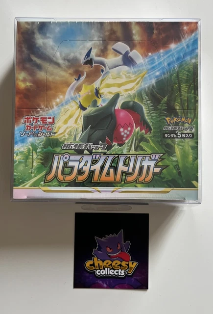 POKEMON PARADIGM TRIGGER Booster Box Sealed s12 Jap + protection - NEW ...