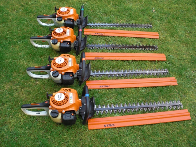 1 STIHL HS45 Double Sided Hedge Cutter Trimmer & Scabbard £199.00 - PicClick UK