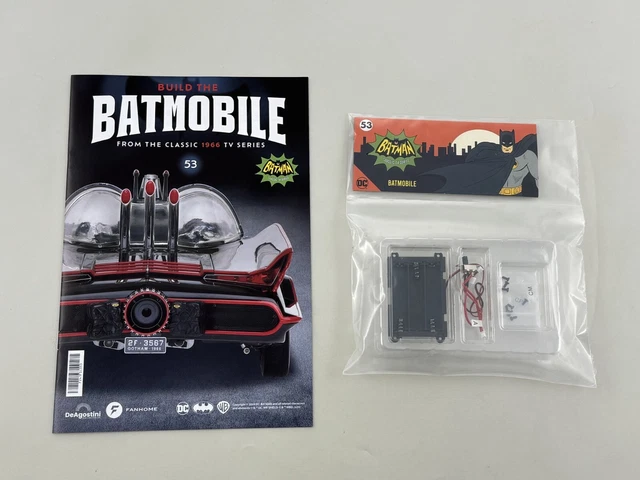 BUILD THE BATMOBILE In Scale 1:8 - Issue #53 - DeAgostini Newsstand £12 ...