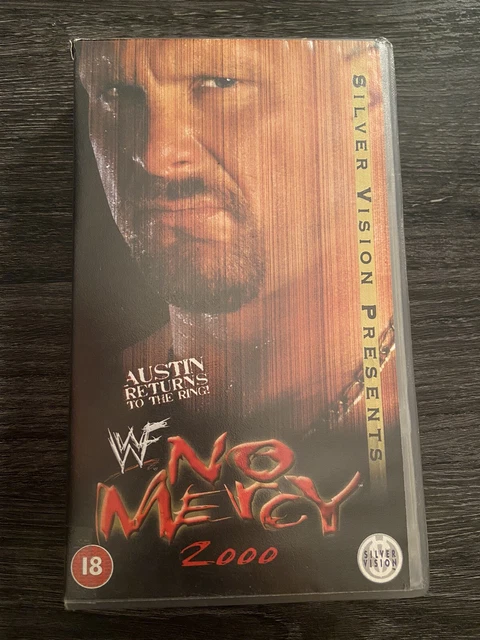 WRESTLING VHS - No Mercy 2000 - Video Silver Vision - WWE WWF WF249 £7. ...