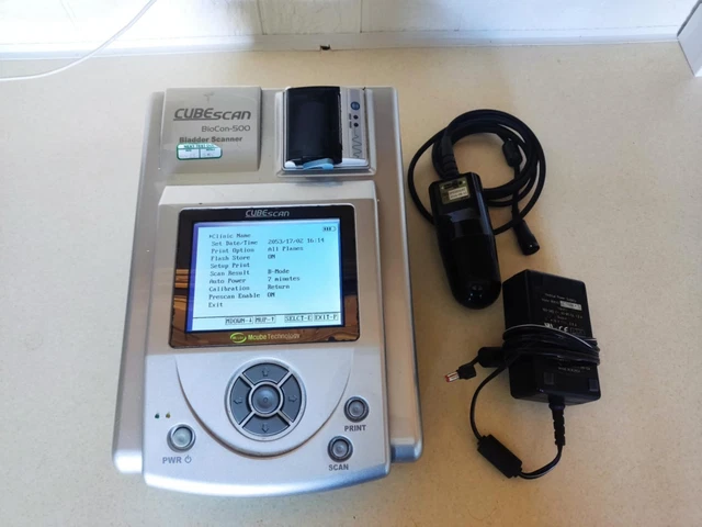 MCUBE CUBESCAN BIOCON-500 Portable Bladder Scanner Volume Measurement £ ...