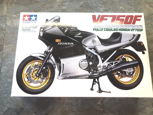 TAMIYA HONDA VF750F 14031 1/12 scale model motorcycle kit! VGC... £49. ...