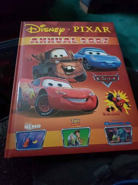 DISNEY PIXAR ANNUAL 2007 X EXCELLENT CONDITION FOR AGE X LIKE NEW X ...