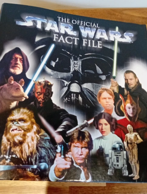 THE OFFICIAL STAR Wars Fact-file Plus Binder Collection Bundle Nos 120 ...