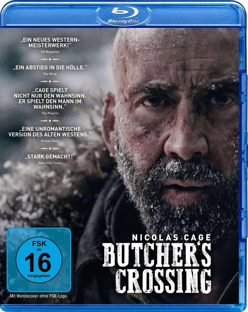 BUTCHER´S CROSSING (BLU-RAY) Nicolas Cage Fred Hechinger Gabe Polsky ...