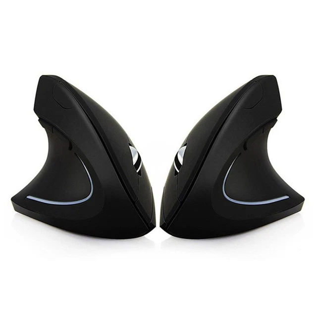 DPI SWITCH WRIST Rest Vertical Mice Ergonomic 6 Buttons Wireless Mouse ...