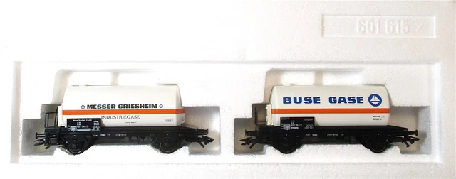 SPUR H0 MÄRKLIN 44513 Wagen-Set Gas-Kesselwagen 2tlg. OVP (1908E) EUR ...