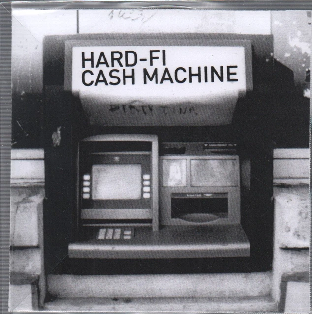 HARD-FI CASH MACHINE CDr UK Necessary 2005 cd-r promo b/w dub machine ...