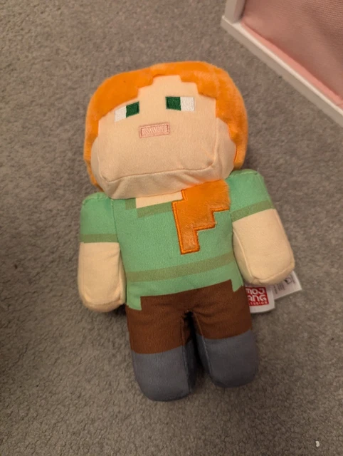 MINECRAFT STEVE AND Alex Plush Toys £9.62 - PicClick UK