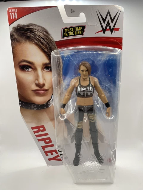 WWE RHEA RIPLEY Mattel Wrestling Series 114 Action Figure First Time in ...