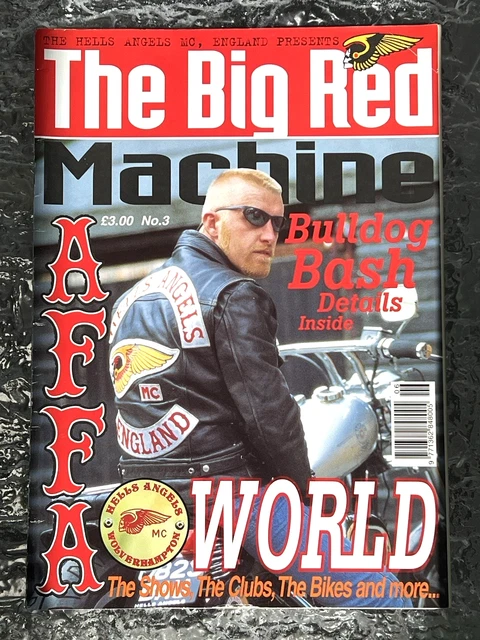 THE BIG RED Machine Hell's Angels Magazine No 3 Limited Series Biker ...