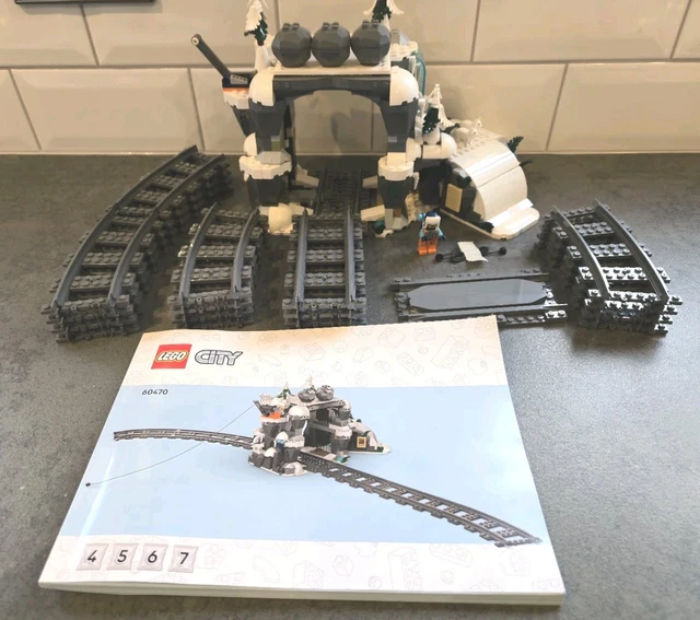 LEGO CITY 60470 Arctic Polar Express Train track 60336 60335 60052 ...