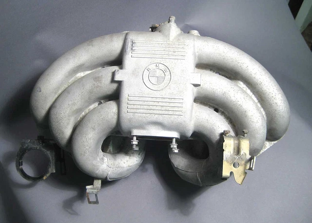 BMW E30 E34 M20 Engine Factory Aluminum Intake Manifold Plenum 1984 ...