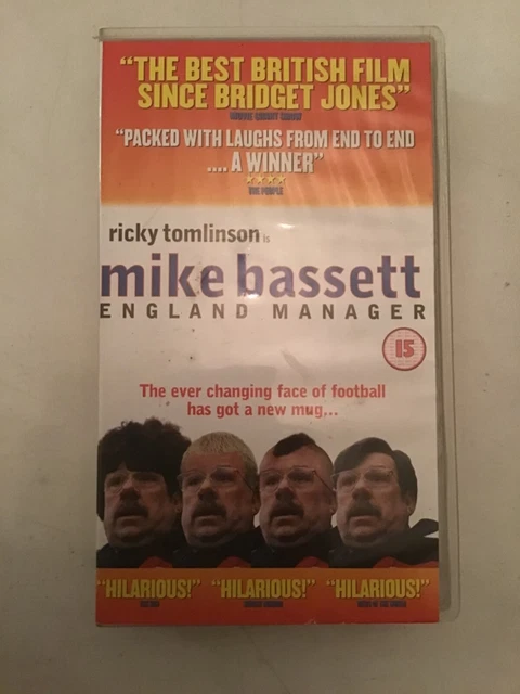 VHS VIDEO MIKE Bassett England Manager. Ricky Tomlinson. Amanda Redman ...