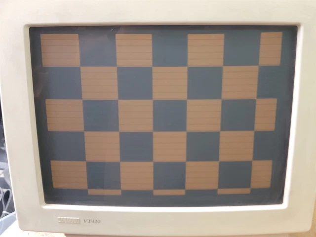 DIGITAL DEC VT420-B2 Terminal - Amber - Working but not too Bright £95. ...