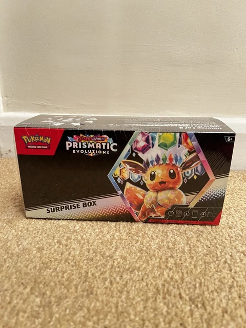 1 X POKÉMON TCG: Scarlet & Violet-Prismatic Evolutions Surprise Box 🚚 £52.71 - PicClick UK