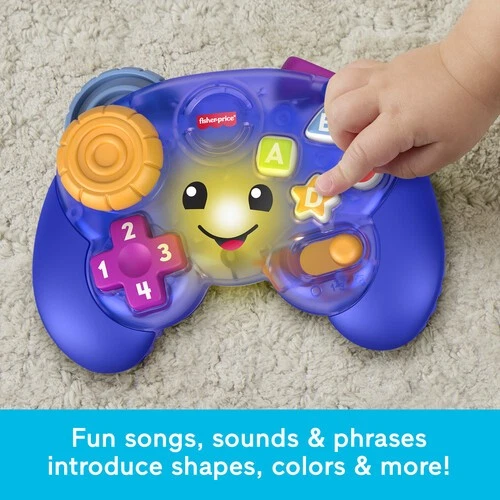 FISHER PRICE LAUGH & Learn Game & Learn Controller, Purple [Used Very ...