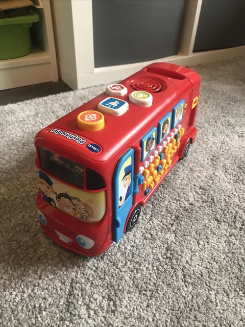 VTECH PLAYTIME BUS Phonics Classic Toy Early Learning Counting ABC ...