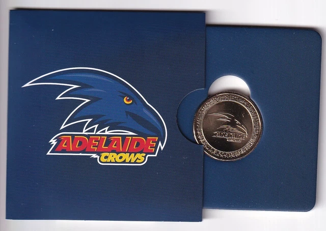 AUSTRALIAN: 2023 $1 Afl Team Adelaide Crows Unc Coin EUR 7,34 - PicClick FR