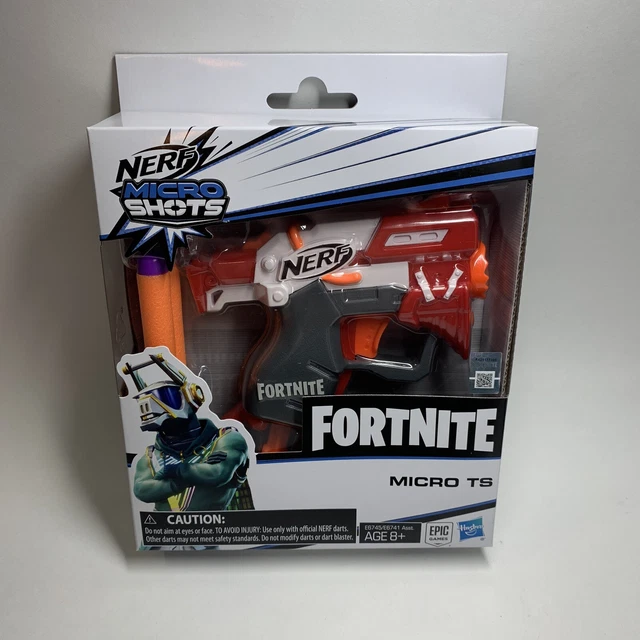 NERF FORTNITE MICRO SHOTS TS Single Shot Blaster w/ 2 Darts NIB EUR 12 ...