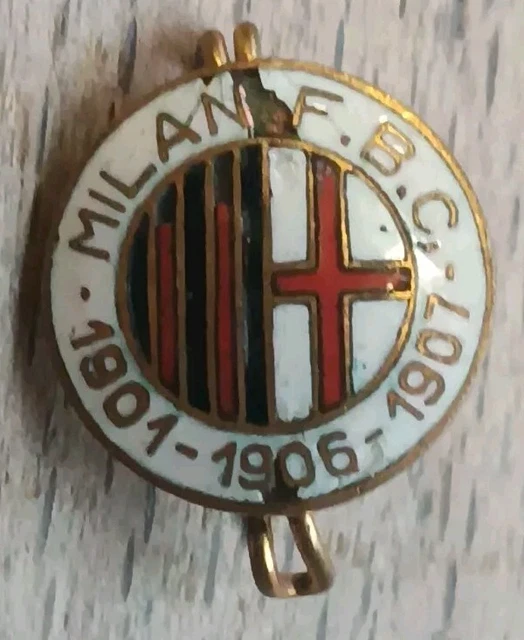 SPILLA PINS DISTINTIVO Stemma Simbolo Badge Logo Crest Club Fbc Milan ...