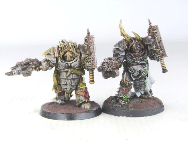 WARHAMMER 40K DEATH Guard Blightlord Terminator Flail Of Corruption ...