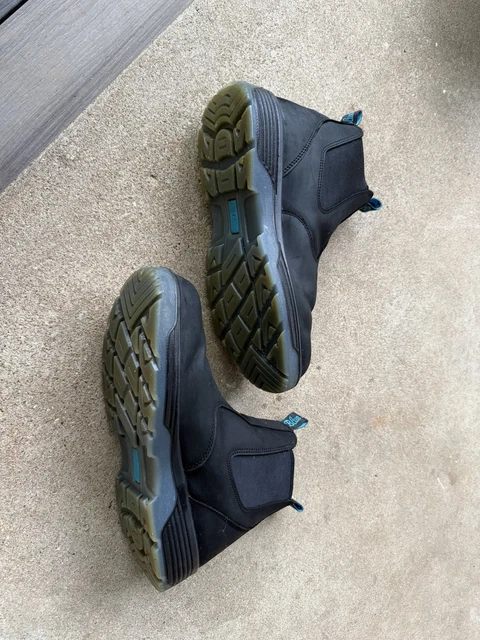 BLUE TONGUE COMPOSITE toes station work boots 13, black £67.03 ...