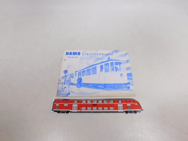 HAMO GAUGE H0 Catalogue Punched Streetcar Railcar Rails Ol etc #EG499-0 ...