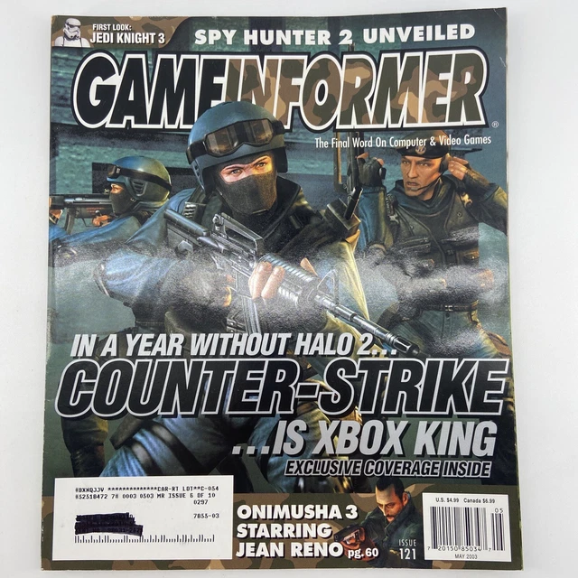 GAME INFORMER ISSUE 121 Counter Strike Onimusha 3 May 2003 £7.83 - PicClick UK
