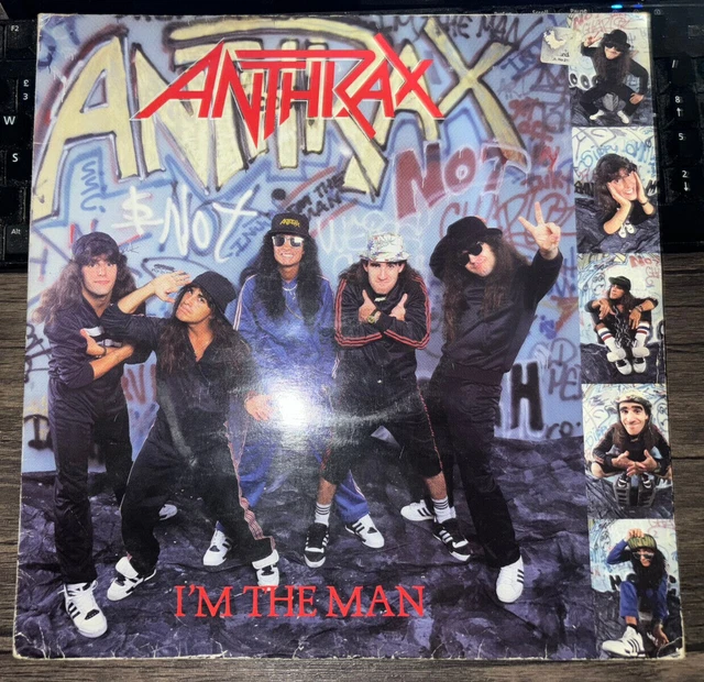ANTHRAX - I'M The Man UK 1987 12" Vinyl Single Island Records 12 IS338 ...