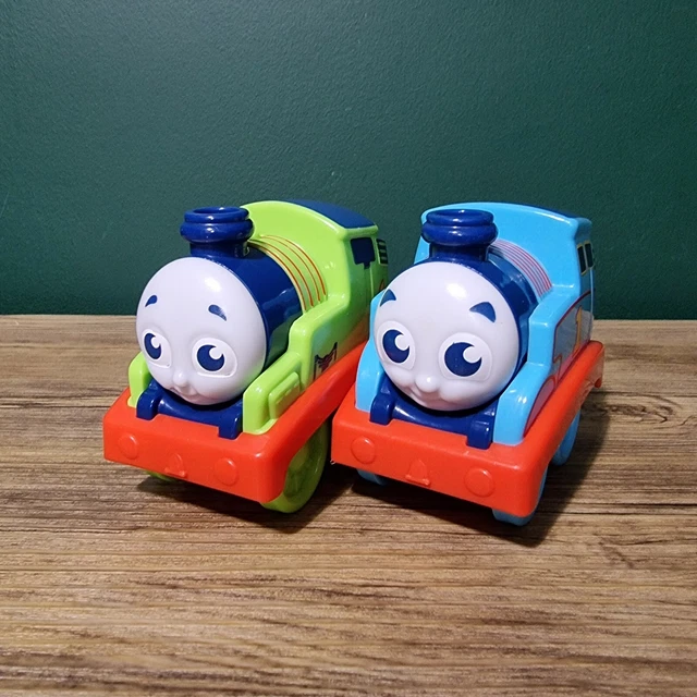THOMAS TANK ENGINE My First Push Along Engines Percy Trains Mattel Toys ...