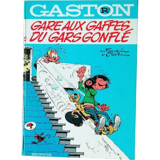 LIVRE GASTON NUMERO 3 Gare Aux Gaffes Du Gars Gonfle Franquin André EUR ...
