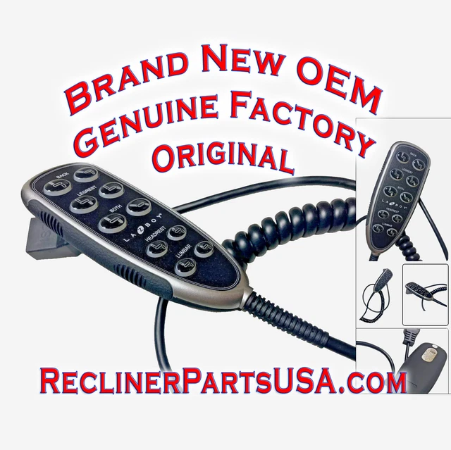 NEW! 11850U-07 GENUINE La-Z-Boy InSeat Recliner 6-button Remote Part 10 ...