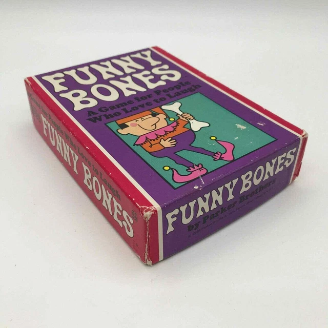 VINTAGE 1968 FUNNY Bones Card Game - A Game for People Who Love to ...