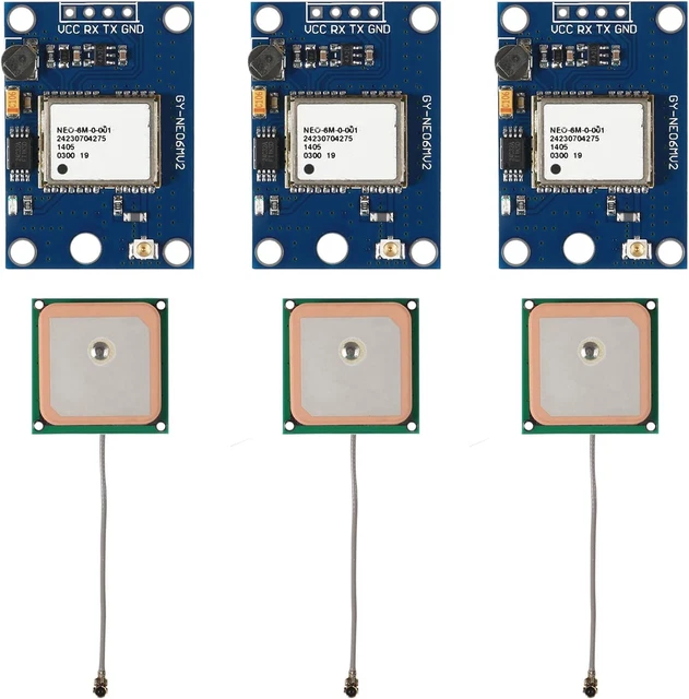 3 SET GY-NEO6MV2 NEO-6M GPS Module NEO6MV2 with Flight Control EEPROM ...