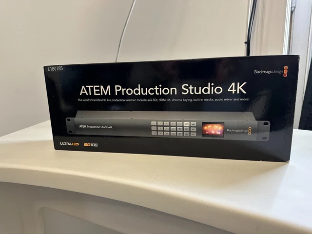 BLACKMAGIC DESIGN ATEM Production Studio 4K EUR 500,00 - PicClick FR