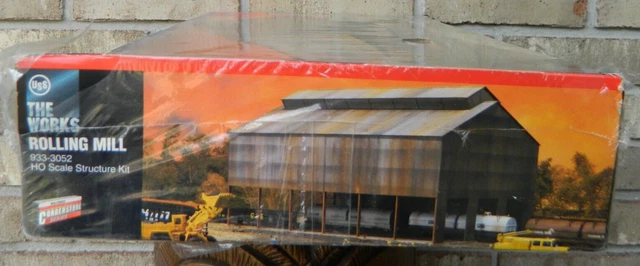 WALTHERS CORNERSTONE HO Scale USS The Works Rolling Mill (AS-IS, Read ...