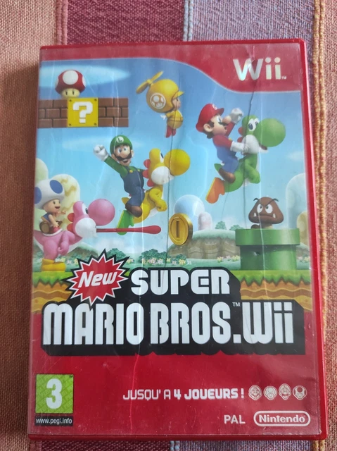 NEW SUPER MARIO Bros Nintendo Wii Wii U Gioco Pal Multilingua Con ... NEW SUPER MARIO Bros Nintendo Wii Wii U Gioco Pal Multilingua Con ...