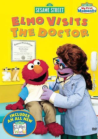 SESAME STREET - Elmo Visits the Doctor (DVD, 2005-FREE SHIPPING IN ...