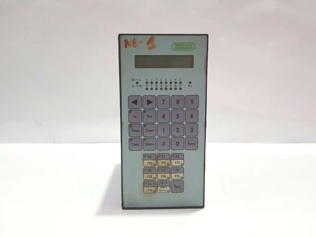 WESTFALIA SEPARATOR PLC 100/3D Programable Controlador 0005-4050-280 V93.22 EUR 352,63 - PicClick IT