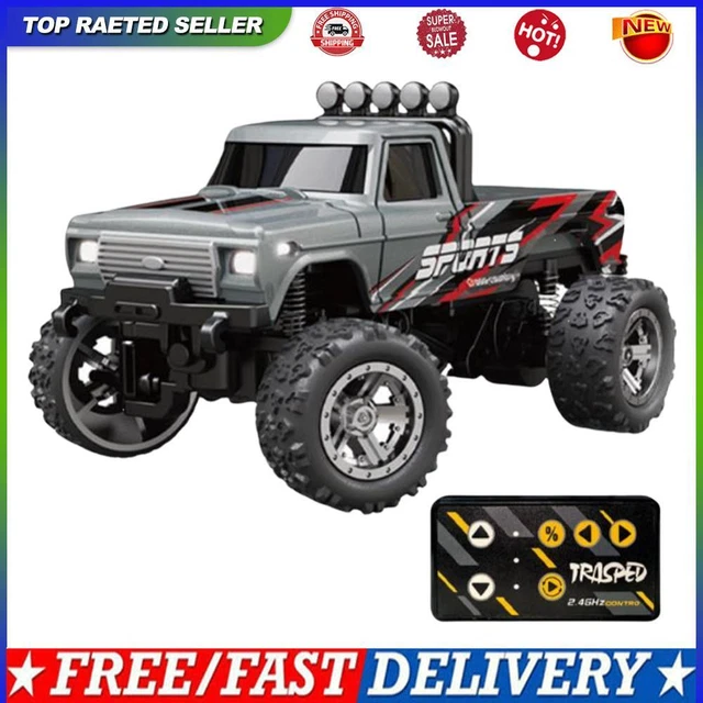 1/64 RC CAR All Terrain Off-Road Monster Truck Birthday Gift for Kids ...