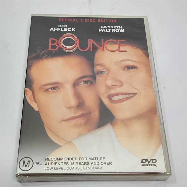 BOUNCE DVD 2000 New & Sealed Region 4 2-Disc Set Ben Affleck Gwyneth ...