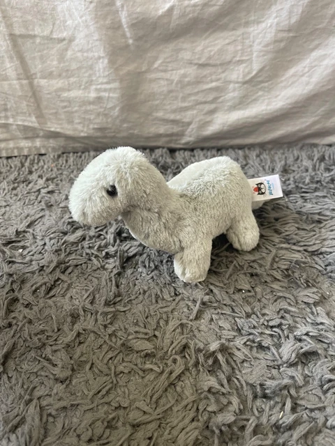 JELLYCAT MINI FOSSILY Brontosaurus Soft Toys - Tiny Dinosaur Plush ...